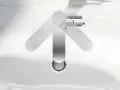 Grohe Plus - Umyvadlová baterie L, s výpustí Push-Open a výsuvnou koncovkou, chrom 23844003