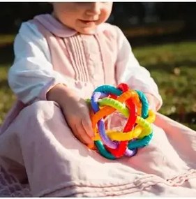 Playgro - Ohebný míček nový / od 6 měsíců