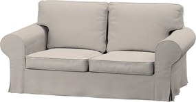 Potah na pohovku IKEA  Ektorp 2-místná, nerozkládací barva béžová látka pletený vzor
