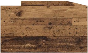 Rám postele Staré dřevo 90 x 200 cm Masivní borové dřevo 3403204