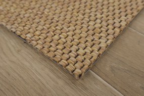 Timzo, Metrážový koberec Nature terra - neúčtujeme odřezky z role, na míru, šíře 2m,3m,4m,5m, oranžová, filc, chodba / předsíň