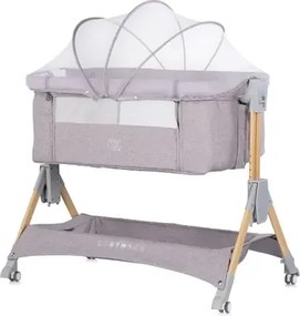 CHIPOLINO Postýlka SleepNFold 2v1 Platinum / Přístavná k posteli / 6 v