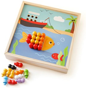 Bigjigs Toys Dřevěná mozaika Pláž