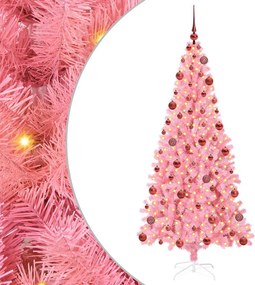 Vánoční stromeček Růžová 180 cm PVC 3396429