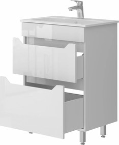 Lavedo Neo White 60 koupelnová skříňka s umyvadlem