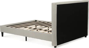 Manželská postel béžová 180x200 cm BED-M180 CRM2