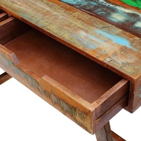 Psací stůl z masivního recyklovaného dřeva