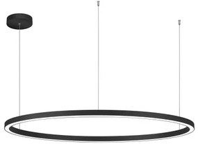 Palnas Závěsné LED svítidlo DARA ø 118 cm, černé, 3000-4000K Stmívání, řízení: bez stmívání, Dálkový ovladač: Bez dálkového ovladače