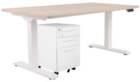 Sestava: stůl Alto 101 White + kontejner