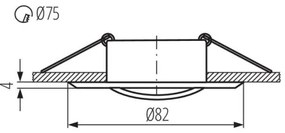 Podhledové svítidlo Kanlux VIDI CTC-5515-W bílá 02780