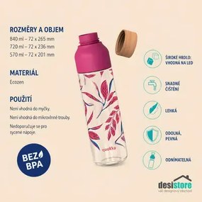 Quokka Ice tmavě zelená / Láhev / Tritan / 570 ml / Bez BPA