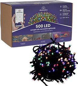 Venkovní LED světélka SMART 500 LED vícebarevné