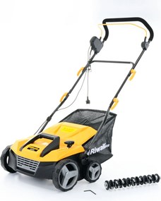 Riwall PRO REV 3816 - elektrický provzdušňovač combi 3 v 1