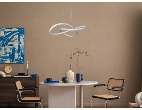 LED Stmívatelný lustr na lanku LED/65W/230V 3000-6500K + dálkové ovládání
