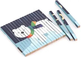 VILAC Dřevěná 4D skládačka Zvířátka / od 5 let / design Andy Westface
