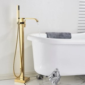 Rea Carat, volně stojící vanová baterie, zlatá, REA-B5231