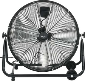 vidaXL Průmyslový bubnový ventilátor 60 cm 172,5 W černý [51453]
