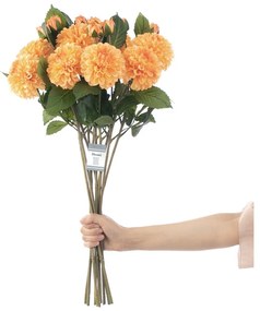 Umělé květiny v sadě 10 ks (výška 62 cm) Dahlia – Restilo