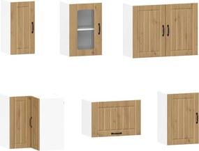 11dílná sada kuchyňských skříněk "Kalmar" dub artisan kompozit 3314950