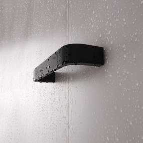 Nimco Držák na ručníky, 23 cm NIKAU černá - NKC 30060-90