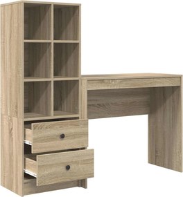 Stůl Sonoma dub 135,5 x 40 x 127 cm 2 ks 3337323