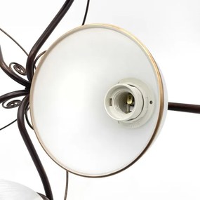 Brilagi - LED Přisazený lustr ANTICO 5xE27/60W/230V bronz patina