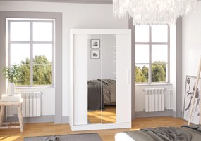 ADRK Furniture Skříň posuvná se zrcadlem SANTOS 120 SW-SAN-W-120+A021