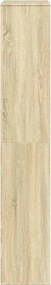 Knihovna dub sonoma 100 x 33 x 187,5 cm kompozitní dřevo 3309350