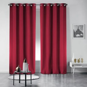 Červený zatemňovací závěs 135x240 cm Occult – douceur d'intérieur