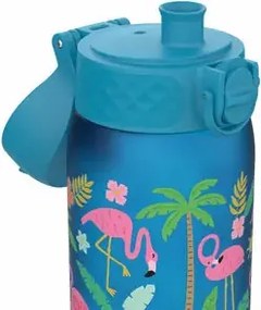 ion8 Leak Proof Dětská láhev Flamingos modrá 350 ml