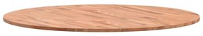 Stolní deska Ø 90 x 1,5 cm kulatá masivní bukové dřevo - Default Title
