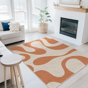 Oranžový pratelný koberec 160x230 cm Caramel Latte – Mila Home