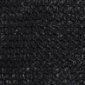 vidaXL Stínící plachta 160 g/m² 3 x 3 x 3 m HDPE [311747] Barva: Černá