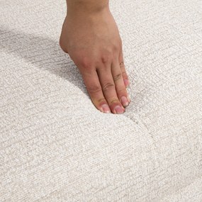Kuchyňská pohovka HOMCOM 2místná béžová 134Š x 71D x 82V cm se silnými sedáky a opěradly, pružinové jádro, dřevěné nohy a protiskluzové nožky, sameto…