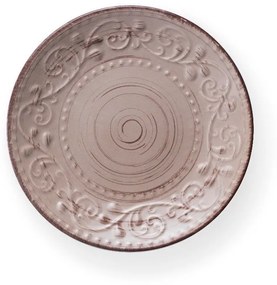 Hnědý dezertní talíř z kameniny ø 21 cm Serendipity – Brandani