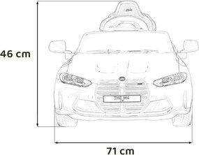 Elektrické autíčko BMW M4 červené
