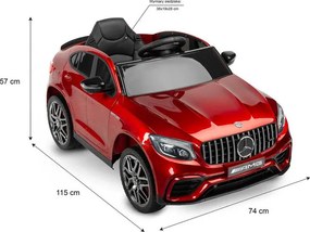 Toyz VOZIDLA BATERIE PRO MERCEDES AMG GLC 63S BÍLÁ