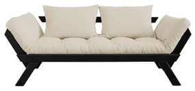 sofa BEBOP by Karup - 75*180 cm black (černá) + futon beige 747