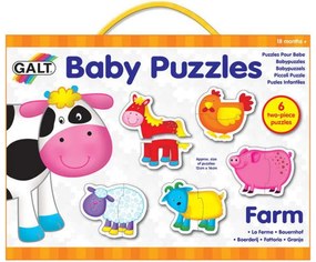 Galt Puzzle pro nejmenší – zvířátka na farmě 2.