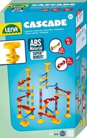 LENA Kuličková dráha Kaskáda / 64 dílků / plast / od 3 let
