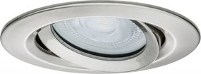 P 92899 Zápustné svítidlo LED Nova IP65 kulaté 7W GU10 železo 1ks výklopné - PAULMANN