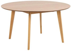 Roxby jídelní stůl hnědý Ø140 cm