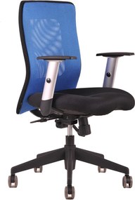 Kancelářská židle na kolečkách Office Pro CALYPSO - s područkami Červená 13A11