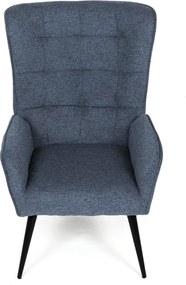 Relaxační křeslo modrá AK-315 BLUE2 (64 x 73) cm
