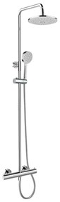Mereo - Sprchový set s termostatem, průměr 22 cm, 1 proud, chrom CB60104TSA