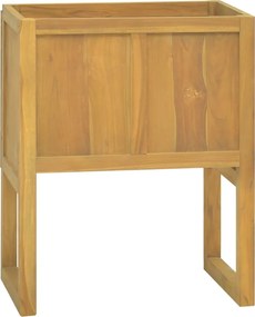 vidaXL Koupelnová skříňka 60 x 45 x 75 cm masivní teakové dřevo [338247]