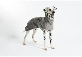 Pláštěnka pro psa MiaCara Valentina šedá Velikost: Velikost 1: Délka zad 25-30 cm