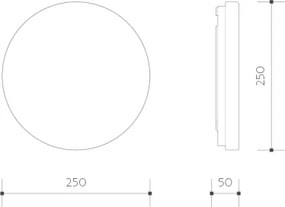 Svítidlo Panlux OLGA LED 15W PN31300075 neutrální bílá