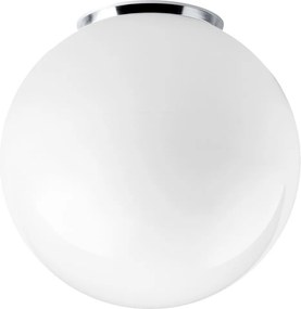 OS SKA40138 SKAT 2 stropní/nástěnné plastové svítidlo chrom / bílá IP65 25W E27 - OSMONT