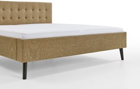 MEISE MÖBEL Čalouněná postel EMPIRE 180x200cm okrová 2160-10-5000